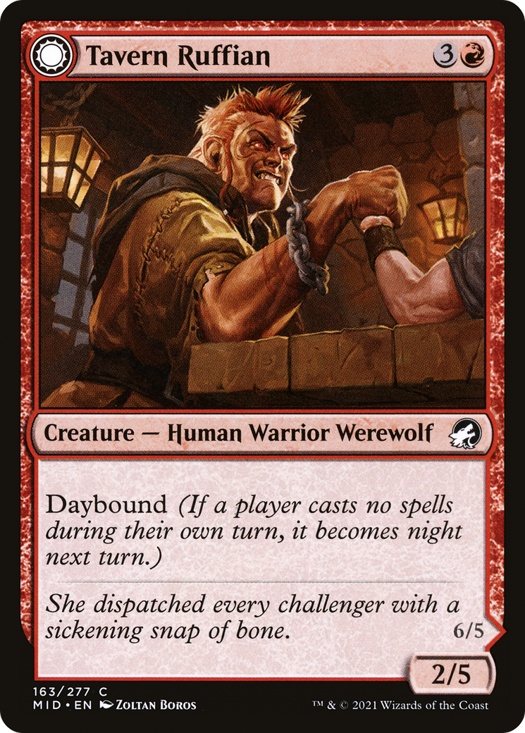 Tavern Ruffian // Tavern Smasher - Innistrad: Midnight Hunt: (Double ...