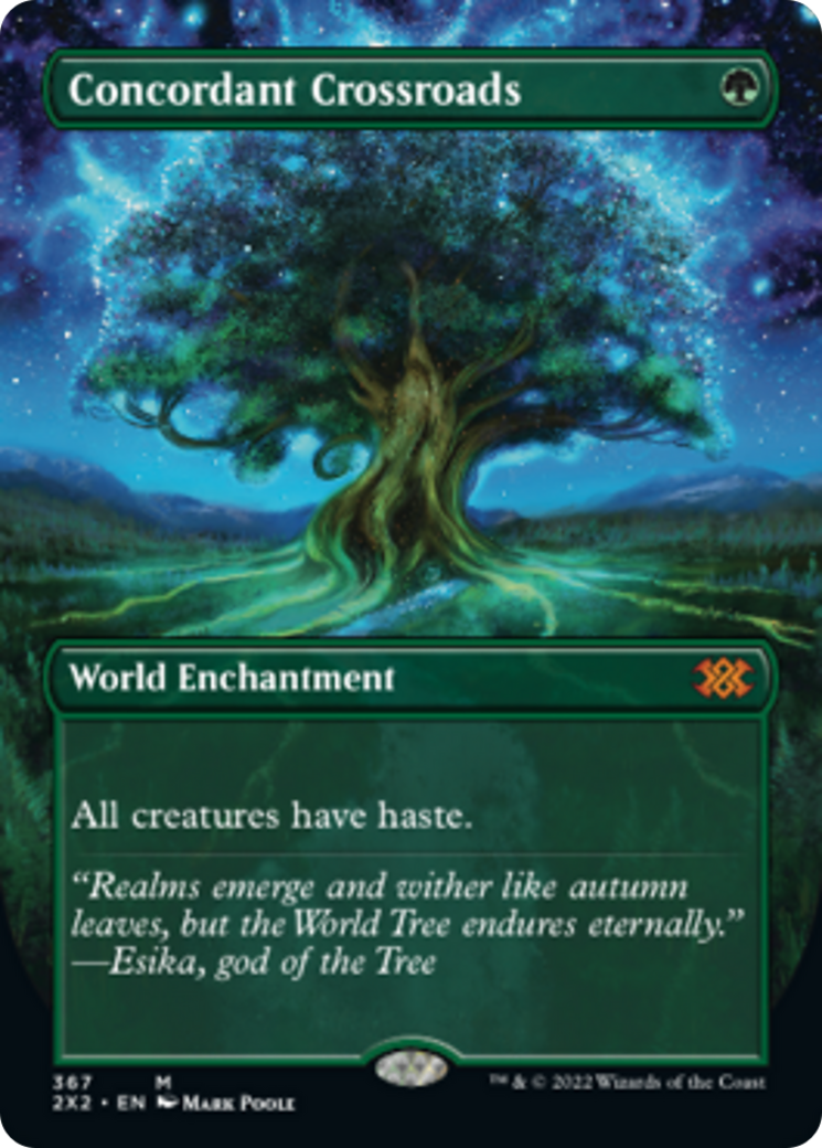 Concordant Crossroads (2X2-367) - Double Masters 2022 (Borderless) Foil ...