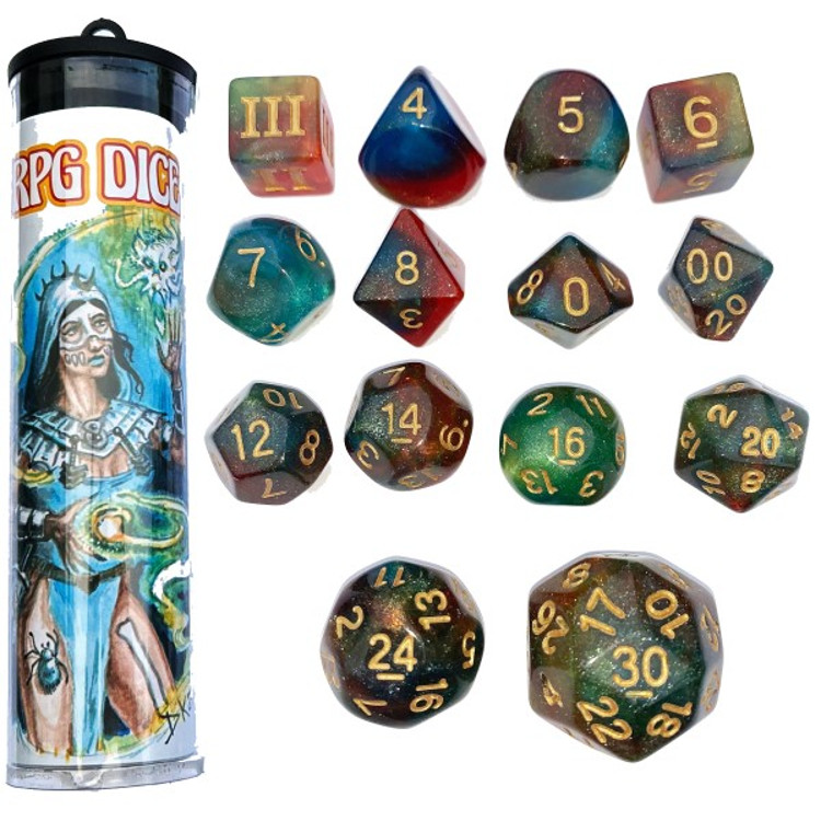 Dungeon Crawl Classics RPG: Motes of Mercurial Magic - DCC Dice - Game ...