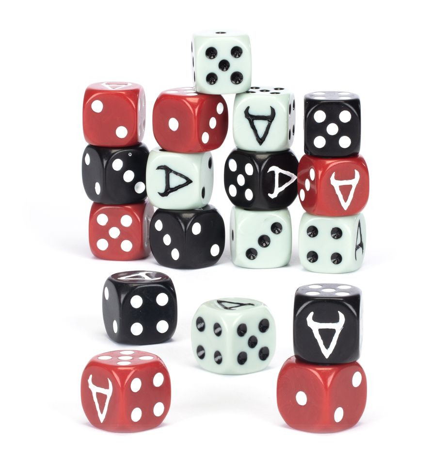 Warhammer Age of Sigmar: Warcry - Horns of Hashut - Dice Set - Game Nerdz