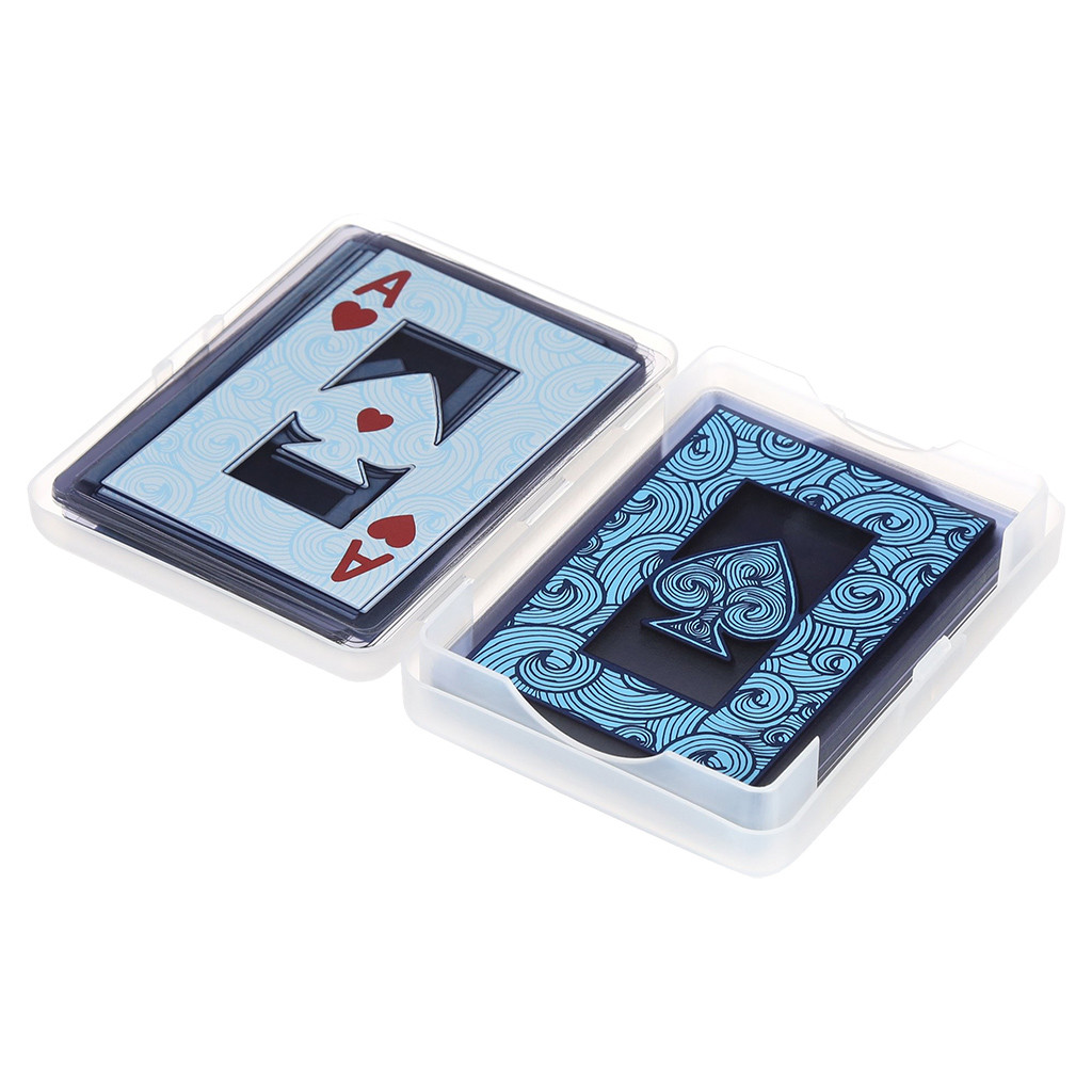 Hoyle: Waterproof Clear Playing Cards - Game Nerdz
