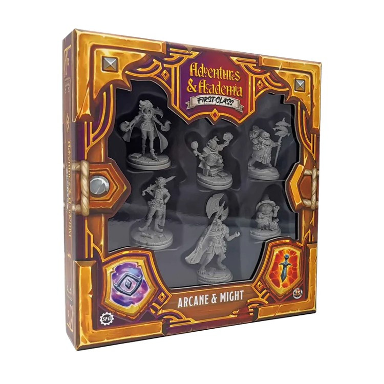 Adventures & Academia: First Class - Arcane & Might Miniatures - Game Nerdz