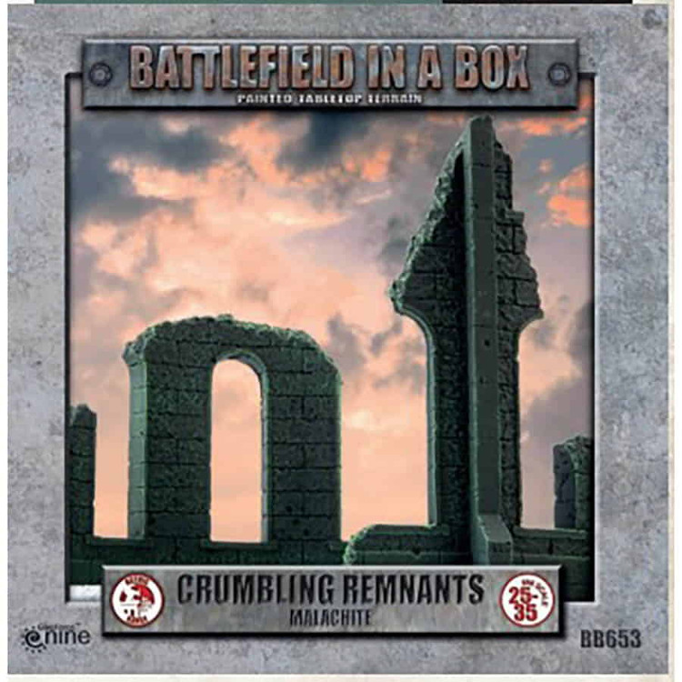 Battlefield in a Box: Crumbling Remnants Malachite - Gothic ...