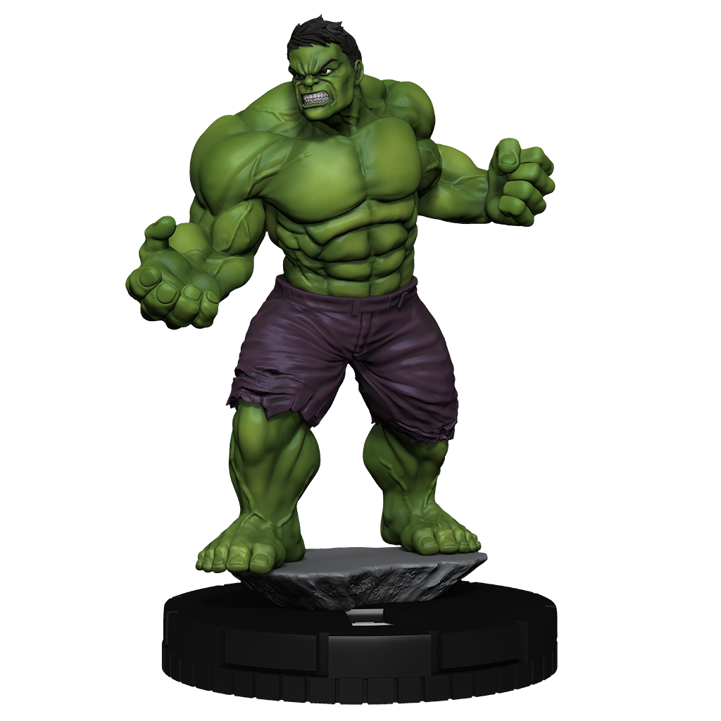 Marvel HeroClix: Avengers 60th Anniversary - Play at Home Kit - Hulk ...