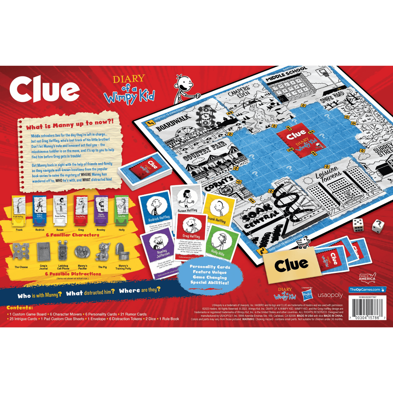 Clue: Diary of a Wimpy Kid - Game Nerdz