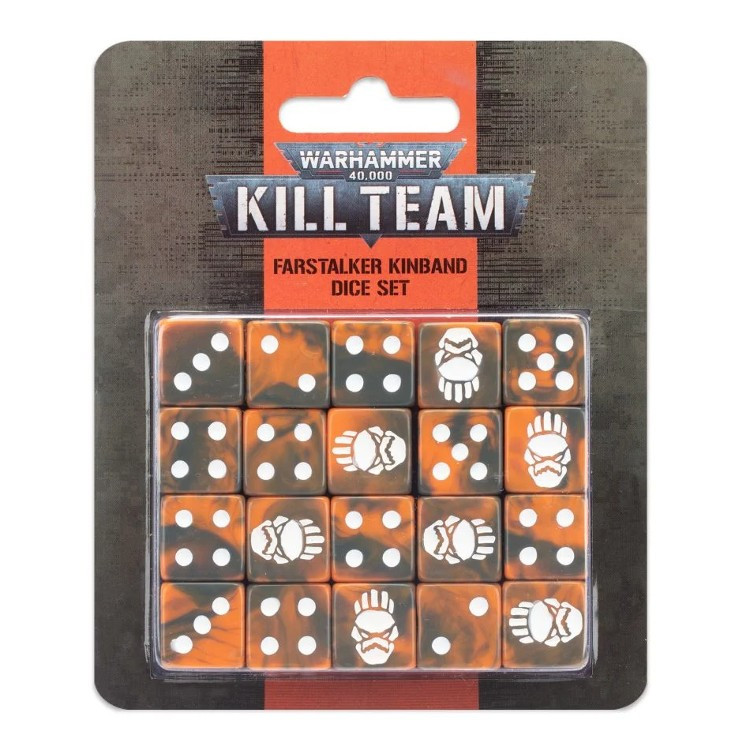 Warhammer 40K Kill Team: Farstalker Kinband - Dice Set - Game Nerdz