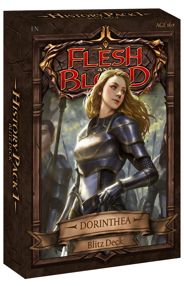 Flesh & Blood TCG: History Pack 1 - Blitz Deck (Set of 6) - Game Nerdz
