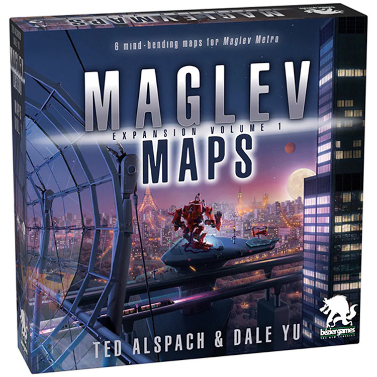 Maglev Metro: Maps - Volume 1 Expansion - Game Nerdz