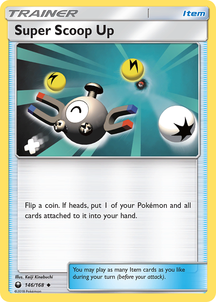Super Scoop Up 146/168 - Celestial Storm Reverse Holofoil - Game Nerdz