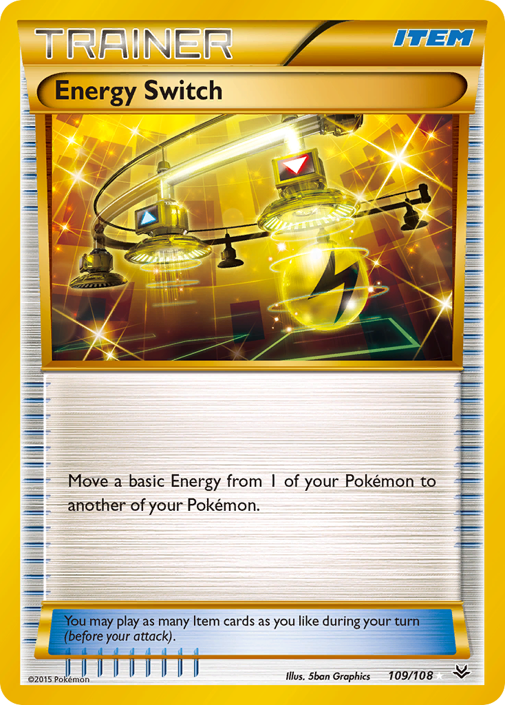 Energy Switch 109/108 - Roaring Skies Holofoil - Game Nerdz