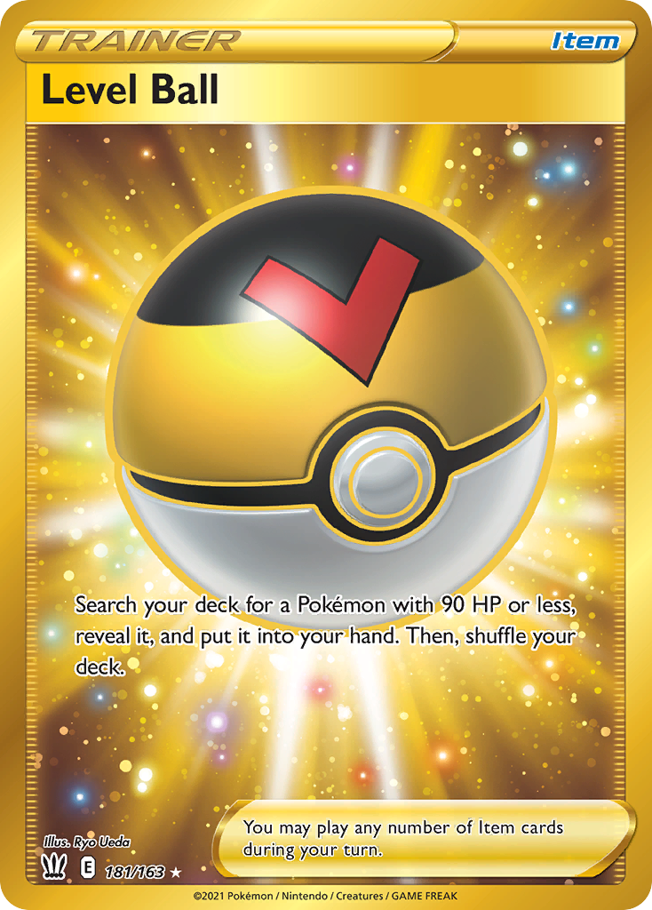 Level Ball 181/163 - Battle Styles Holofoil - Game Nerdz