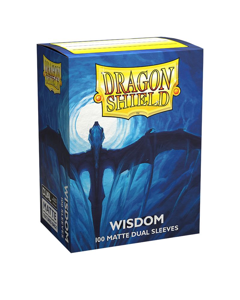 Dragon Shield: Wisdom - Matte Dual Standard Size Card Sleeves (100ct ...