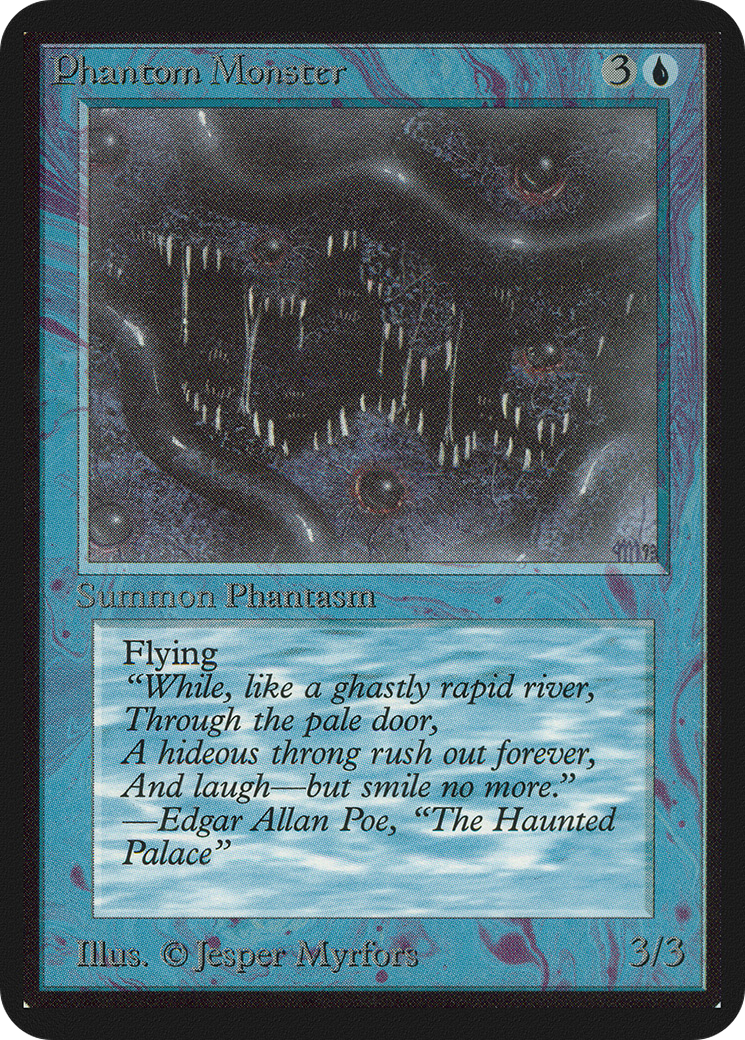 Phantom Monster (LEA-069) - Limited Edition Alpha - Game Nerdz