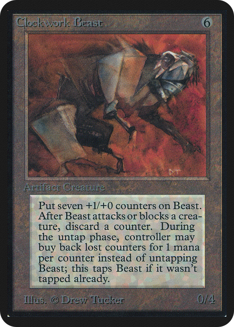 Clockwork Beast (LEA-236) - Limited Edition Alpha - Game Nerdz