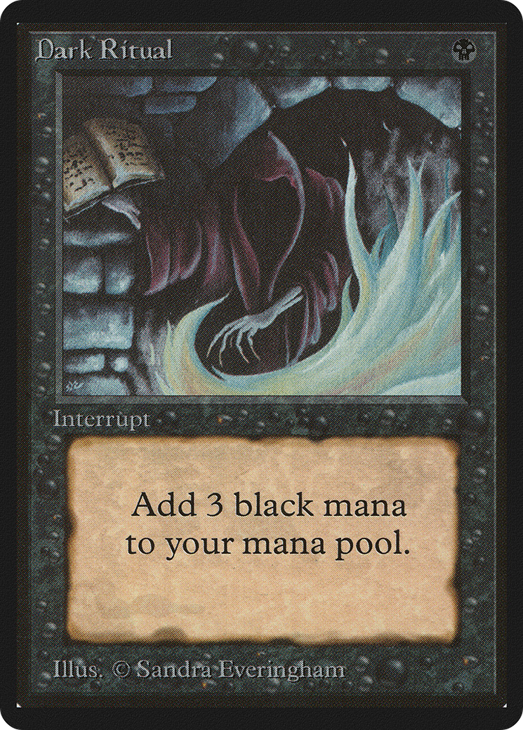 Dark Ritual (LEB-099) - Limited Edition Beta - Game Nerdz