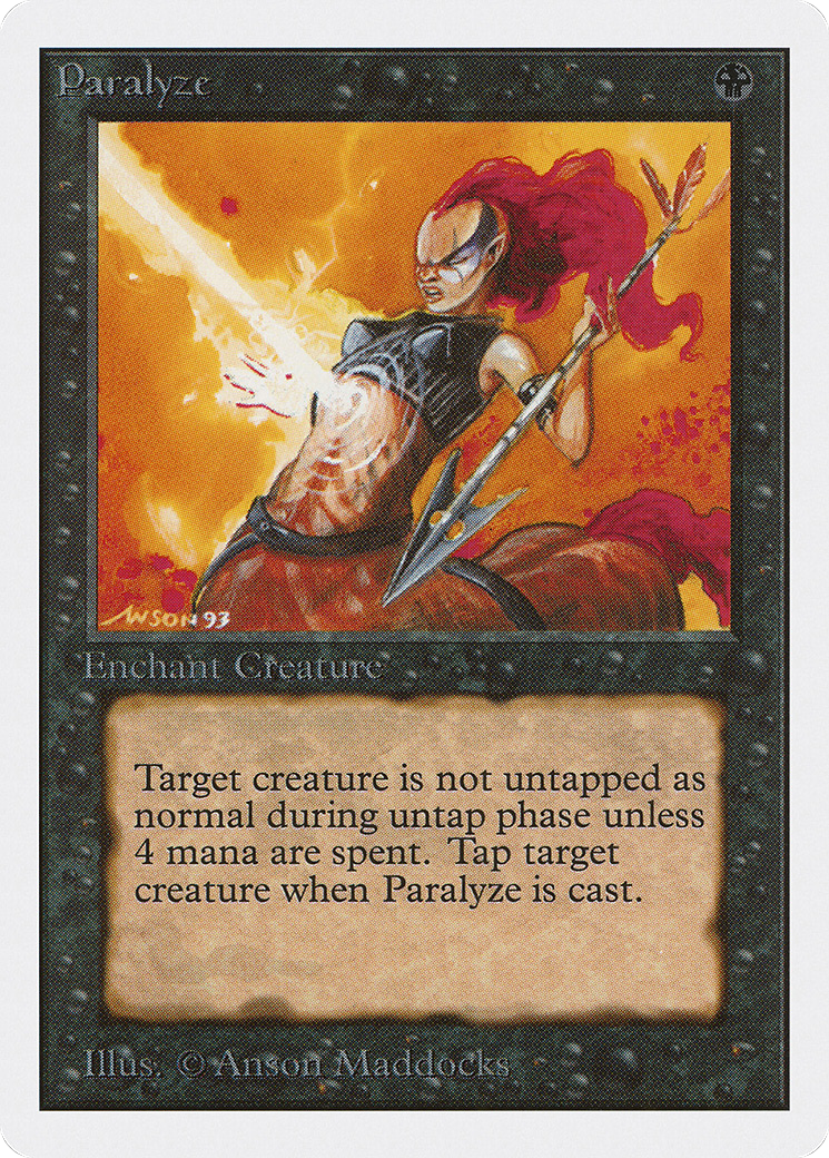 Paralyze (2ED-120) - Unlimited Edition - Game Nerdz