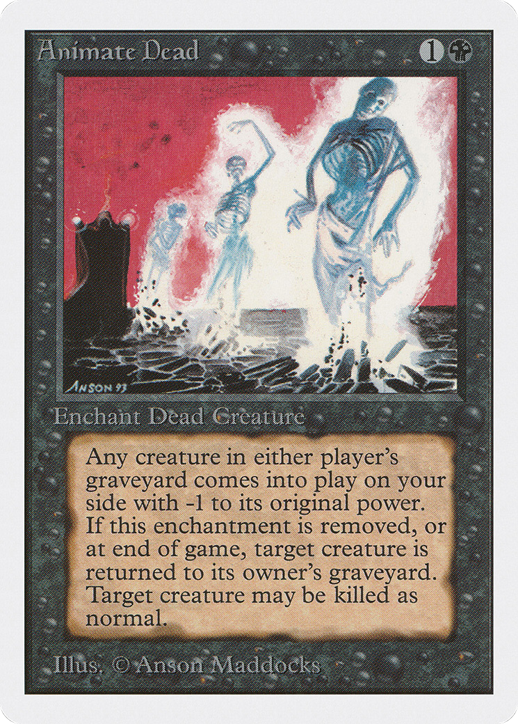 Animate Dead (2ED-093) - Unlimited Edition - Game Nerdz