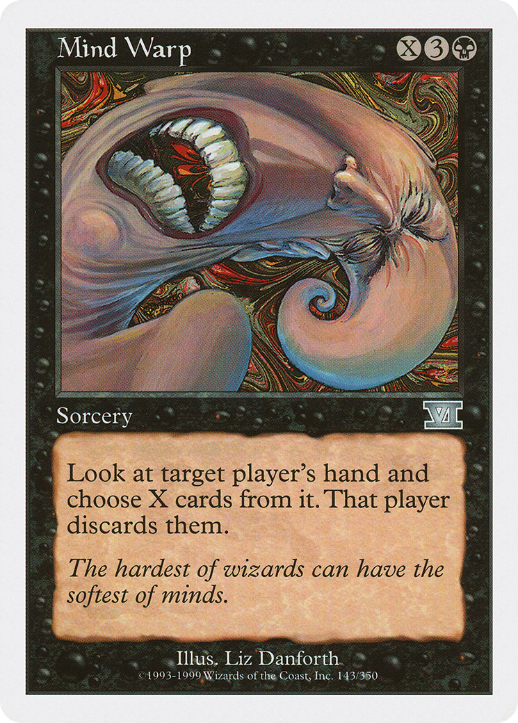 Mind Warp (6ED-143) - Classic Sixth Edition - Game Nerdz