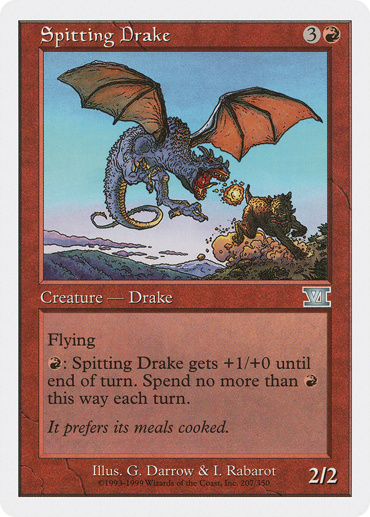 Spitting Drake (6ED-207) - Classic Sixth Edition - Game Nerdz