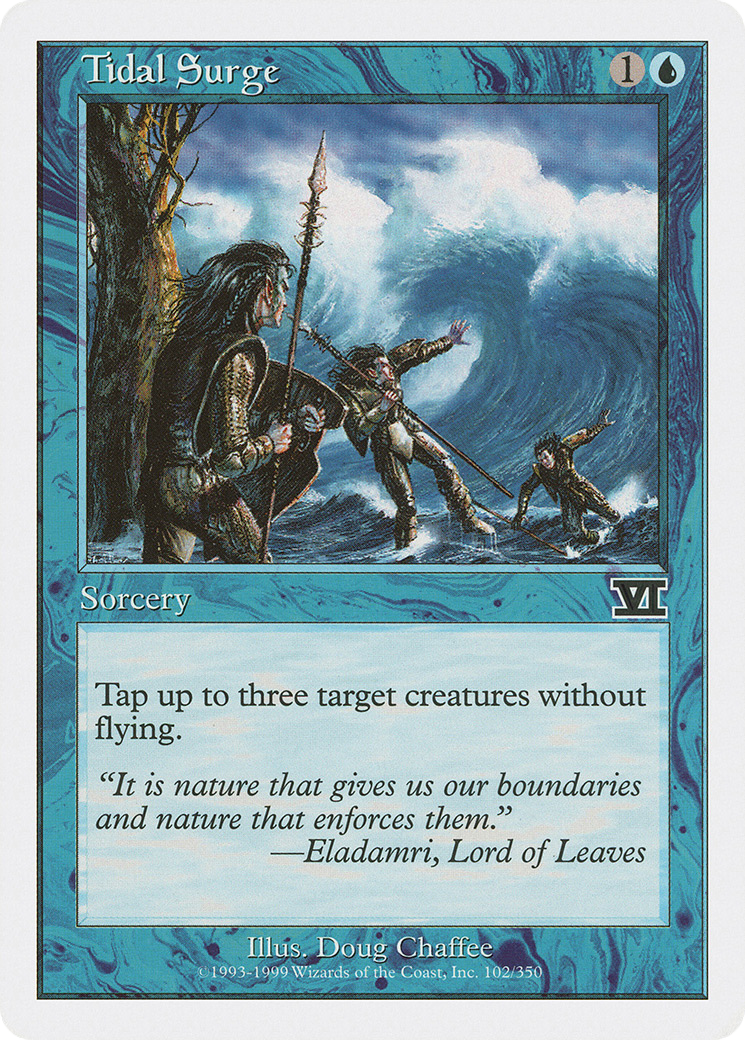 Tidal Surge (6ED-102) - Classic Sixth Edition - Game Nerdz
