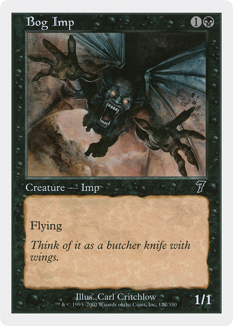 Bog Imp (7ED-122) - Seventh Edition - Game Nerdz