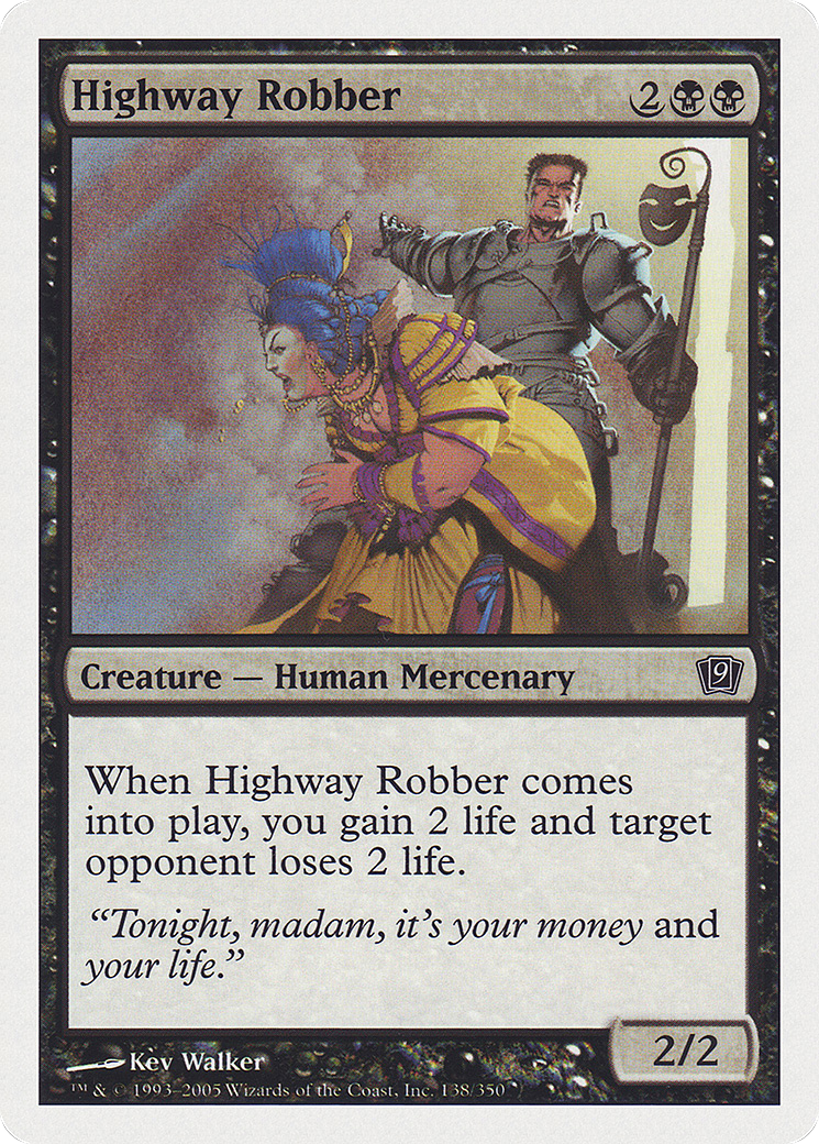 Highway Robber - Ninth Edition - Game Nerdz