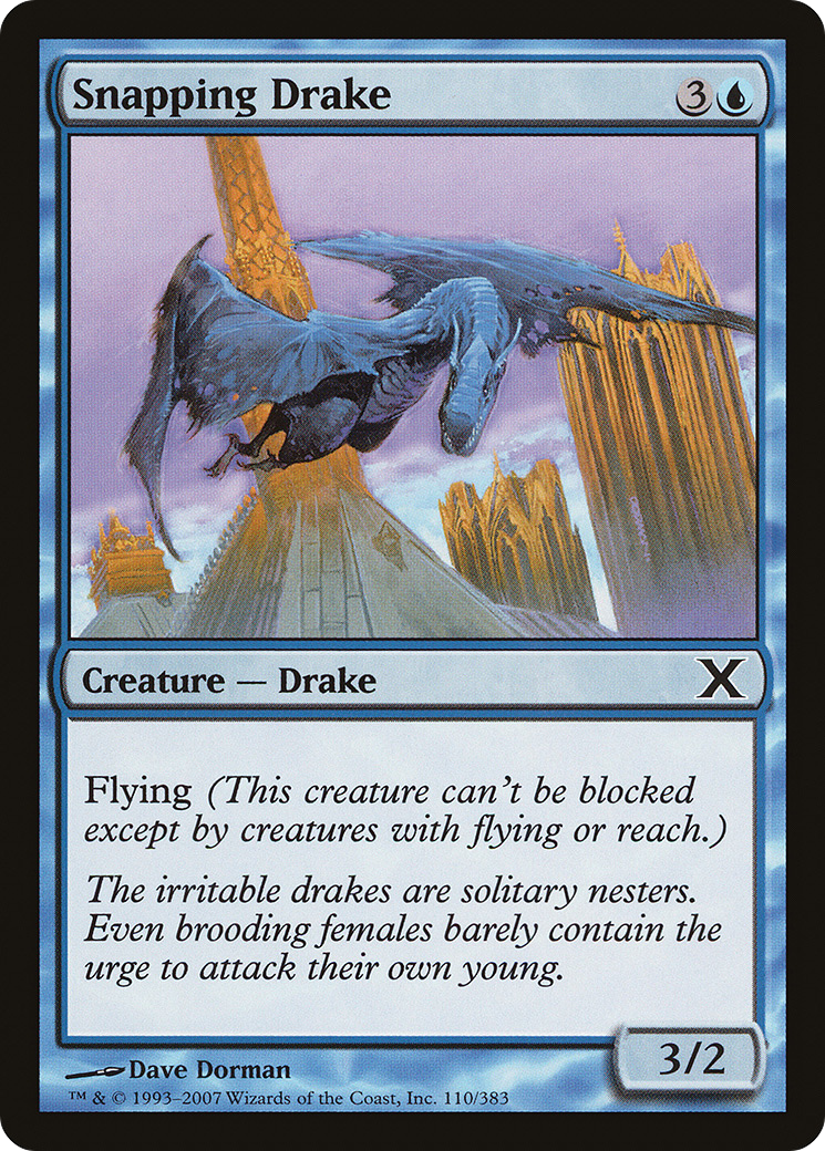 Snapping Drake (10E-110) - Tenth Edition - Game Nerdz