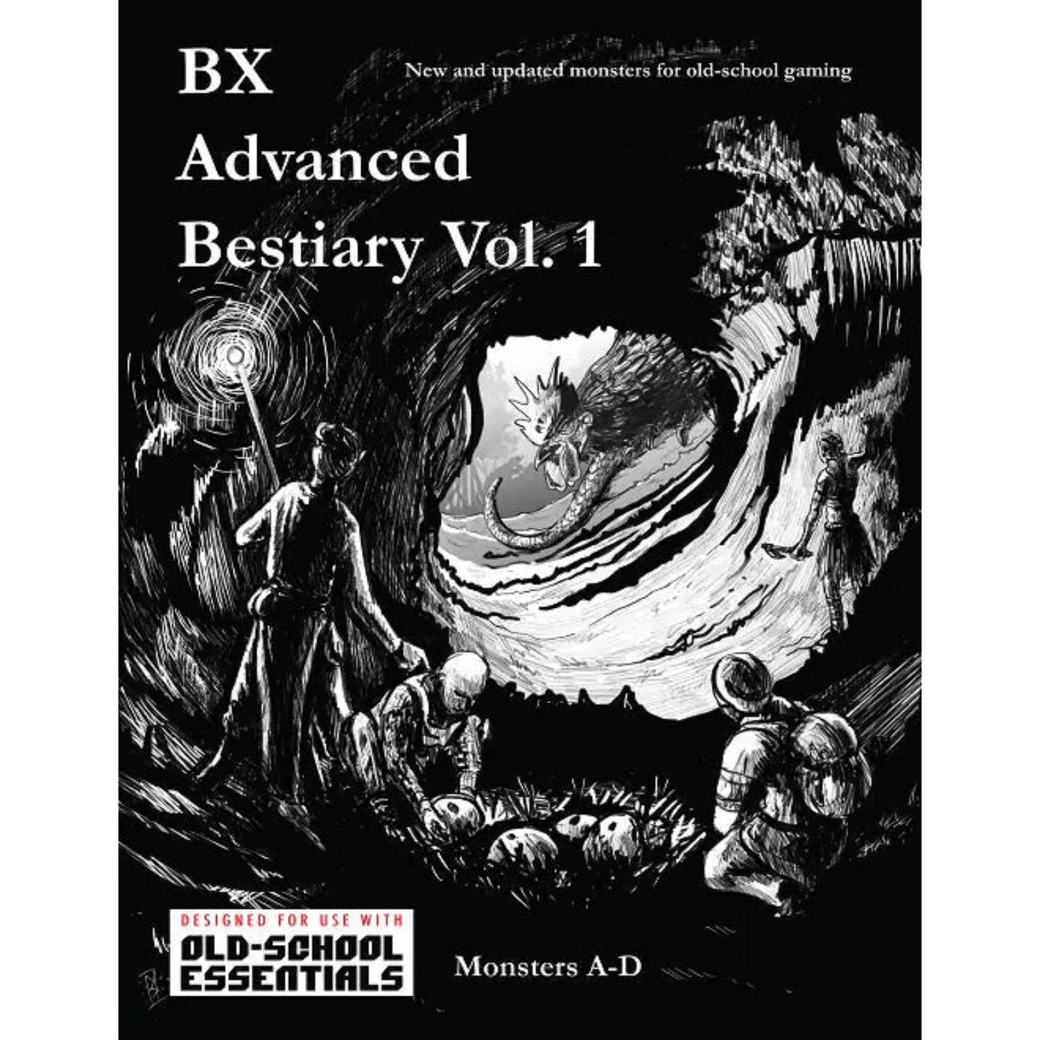 BX Advanced Bestiary: Vol. 1 - Monsters A-D (Old-School Essentials ...