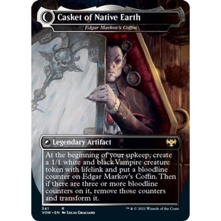 Dracula the Voyager - Edgar, Charmed Groom / Casket of the Native Earth ...