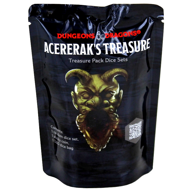 Sirius Dice: D&D Acererak's Treasure - Treasure Pack Dice Sets - Game Nerdz