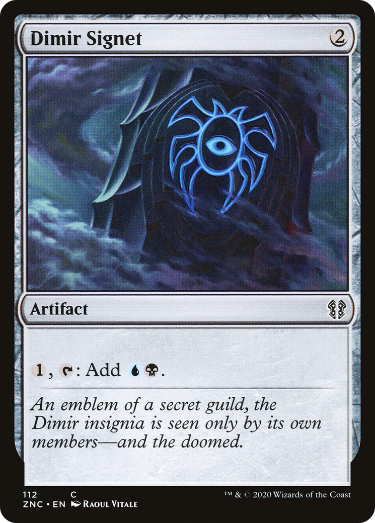 Dimir Signet (ZNC-112) - Zendikar Rising Commander - Game Nerdz