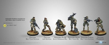Infinity Haqqislam: Hassassin Bahram Sectorial Army Starter Pack - Game ...