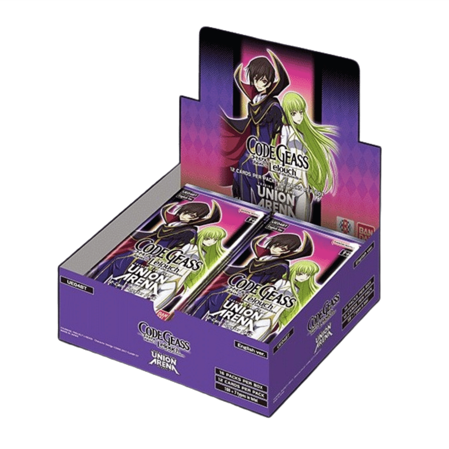 Union Arena: Code Geass - Lelouch of the Rebellion - UE04BT Booster Box - Game Nerdz