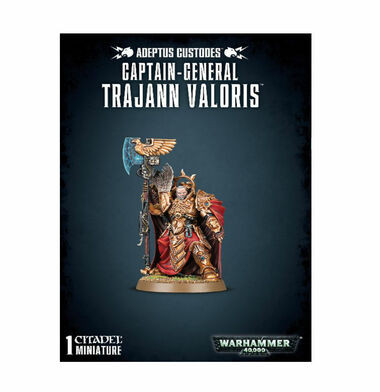 Warhammer 40K: Adeptus Custodes - Captain-General Trajann Valoris ...