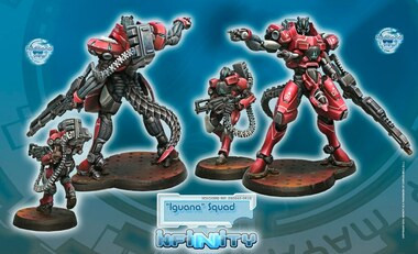 Infinity: Nomads "Iguana" Squadron - Game Nerdz