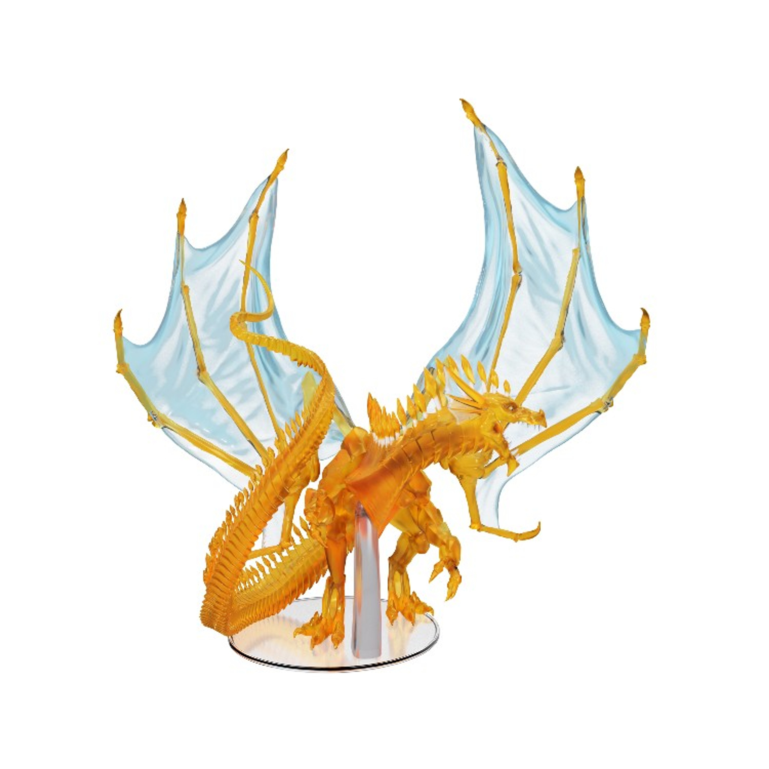 Dungeons And Dragons Miniatures Icons Of The Realms Adult Topaz Dragon Game Nerdz