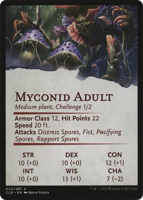 Myconid Spore Tender // Myconid Spore Tender (ACLB-024) - Battle for ...