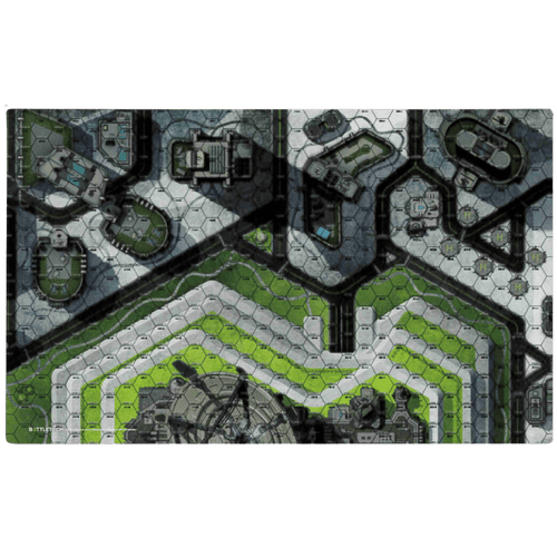 BattleTech Battle Mat City HPG Heliport Plaza Game Nerdz battletech-battle-mat-city-hpg-heliport-plaza-game-nerdz