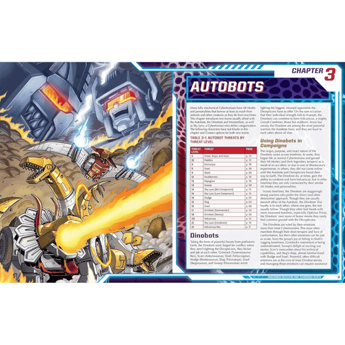 Transformers RPG: Technorganic Secrets - Sourcebook - Game Nerdz