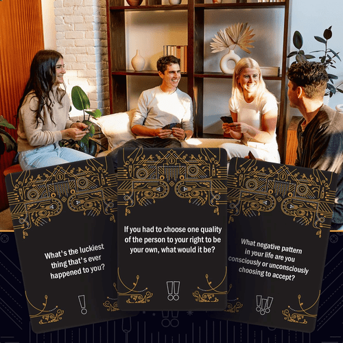 FLUSTER: The Game of Unusual Questions for Deeper Connections - Game Nerdz