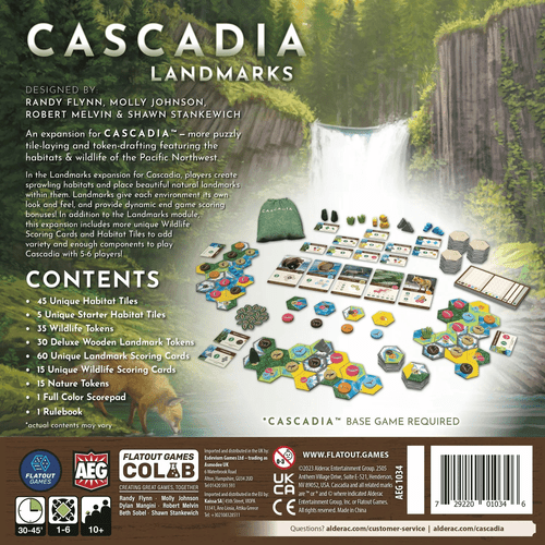 Cascadia: Landmarks Expansion (Kickstarter) - Game Nerdz