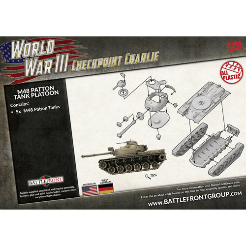 World War III: Checkpoint Charlie - M48 Patton Tank Platoon - Game Nerdz