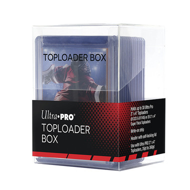 Ultra Pro Deck Box: 3" x 4" Toploader Storage Box - Game Nerdz