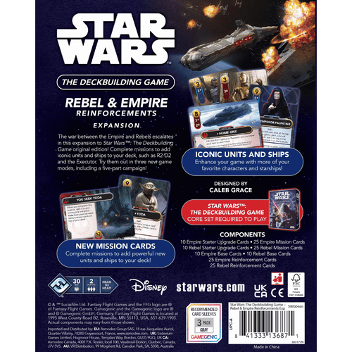 Star Wars: The Deckbuilding Game - Rebel & Empire Reinforcements ...