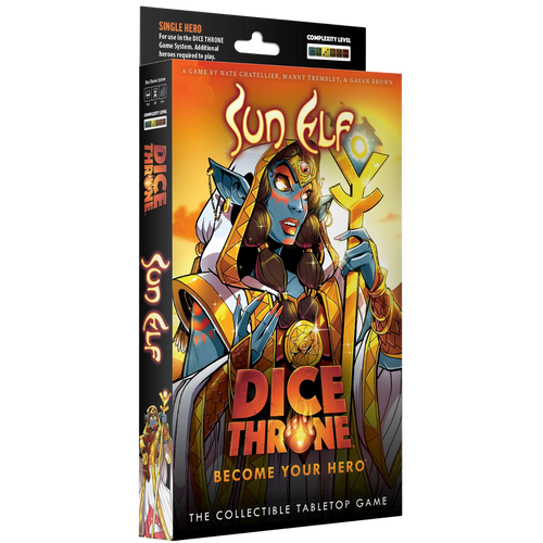 Dice Throne: Sun Elf - Hero Pack (PREORDER) - Game Nerdz