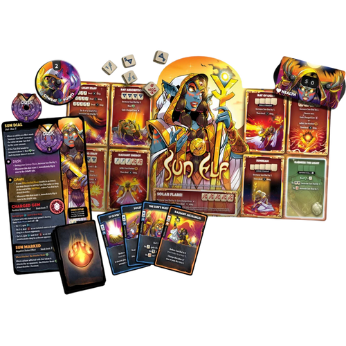 Dice Throne: Sun Elf - Hero Pack (PREORDER) - Game Nerdz