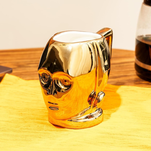 Star Wars: C3PO Head - Ceramic 3D Sculpted Mug (20oz) - Game Nerdz