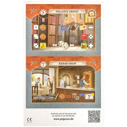 Istanbul Big Box: The Depot & Kebab Shop Mini-Expansion - Game Nerdz