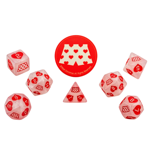 Dungeon Crawler Carl RPG: Carl’s Enchanted Big Boi Boxers Dice Set (7ct ...