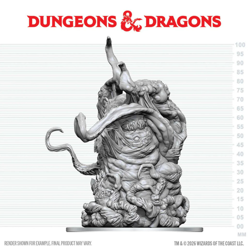 Dungeons & Dragons Nolzur's Marvelous Miniatures: Shoggoth (Unpainted ...